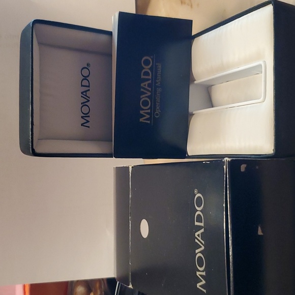 Movado | Other | Movado Watch Case And Box Only No Watch | Poshmark